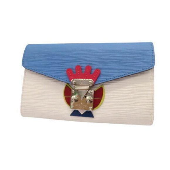 Louis Vuitton | Bags | Louis Vuitton Blue White Tribal Mask Chain ...